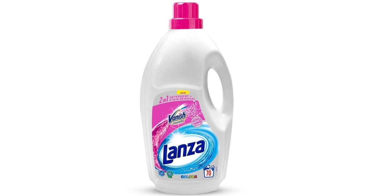 Recenzii: Detergent lichid pentru haine colorate Lanza Vanish 2in1 ...