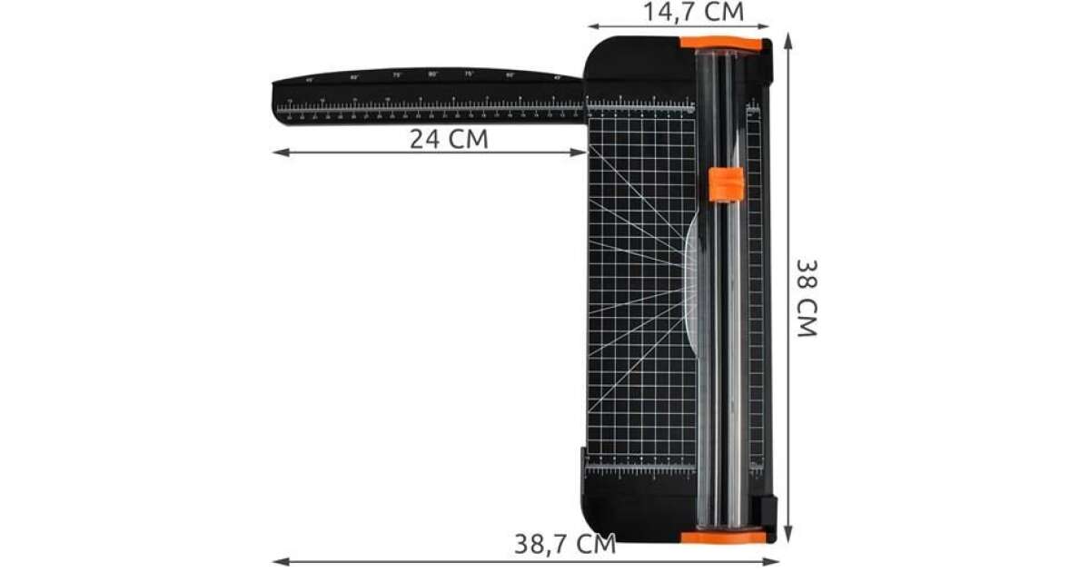 Ujjvédővel ellátott papírvágó gép A4-es méretig (BB-6074) | Pepita.hu