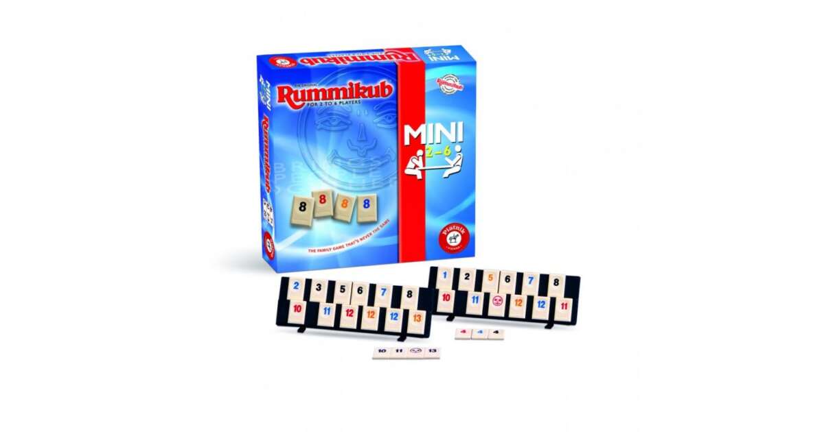 Rummikub Mini 2-6 játékos | Pepita.hu