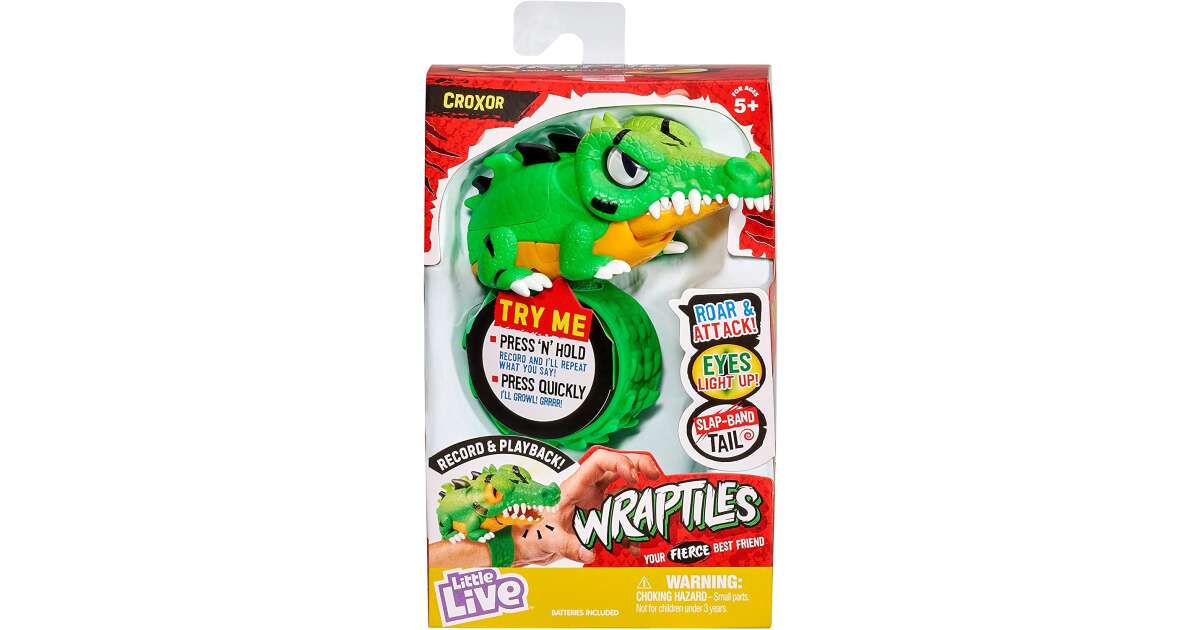 Wraptiles - Csuklóra rögzíthető Interaktív sárkány | Pepita.hu