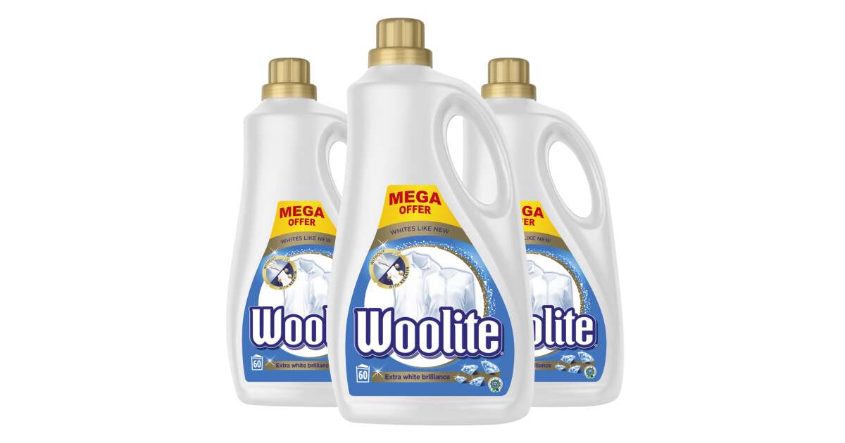 Vélemények: Woolite Extra White Brilliance keratinos folyékony mosószer ...