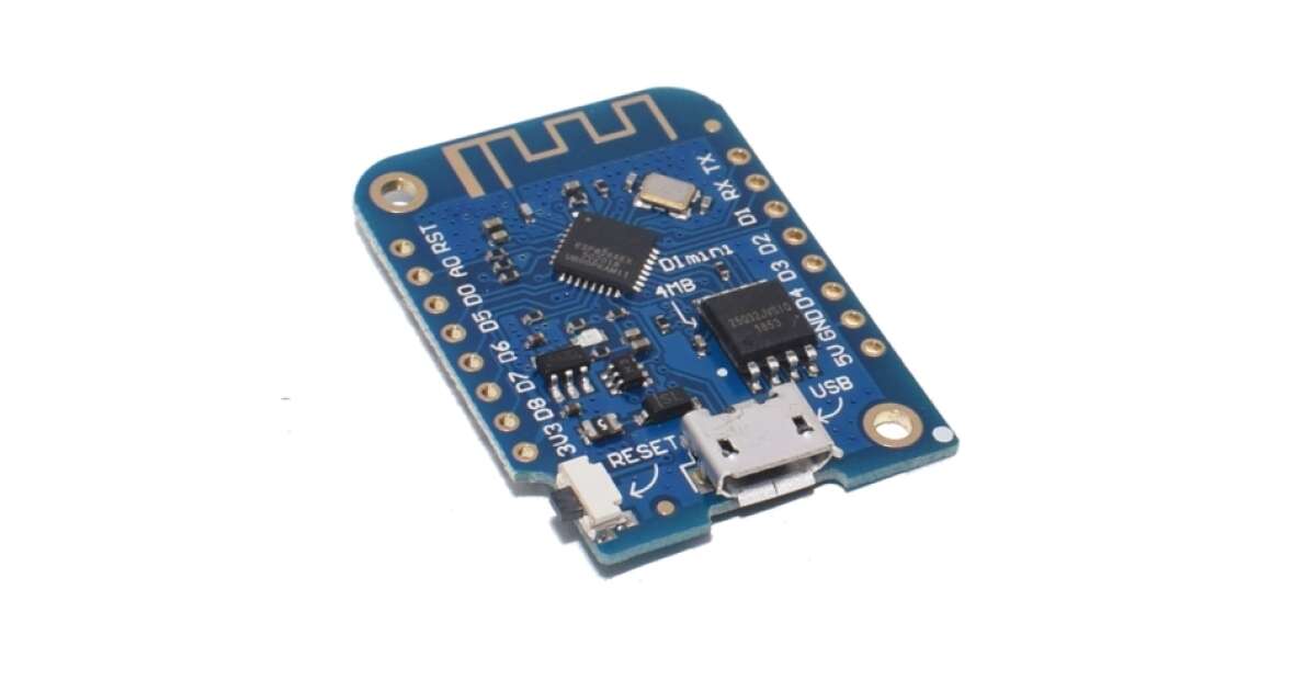 ESP D1 mini V3.0 Wemos - ESP8266 - WiFi - IoT | Pepita.hu
