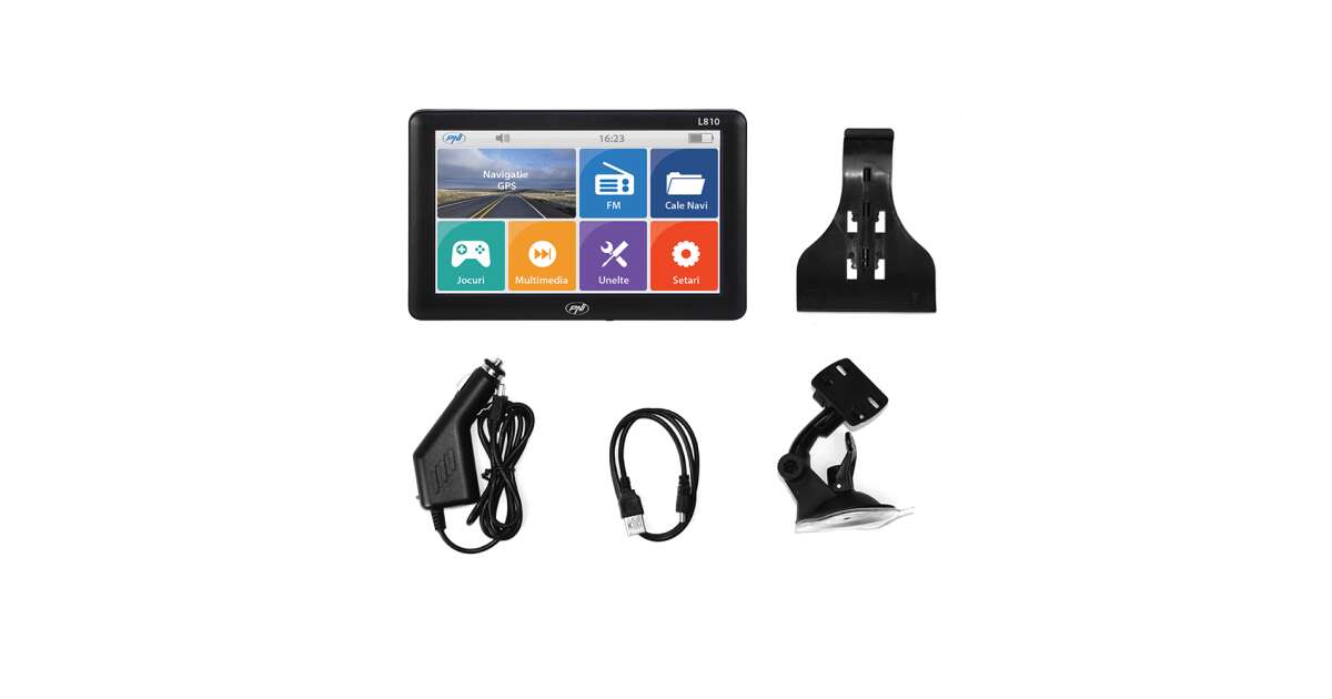 PNI L810 GPS Navigációs rendszer,7'' kijelző, 800 MHz, 256M DDR, 8GB ...