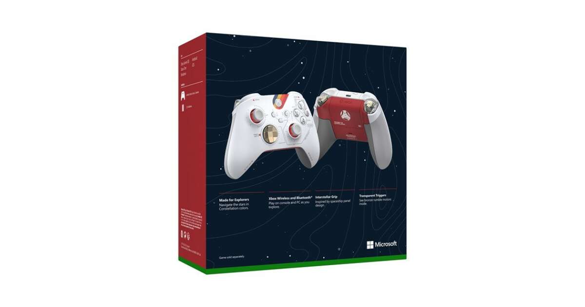 Microsoft Xbox Starfield Limited Edition vezeték nélküli kontroller ...