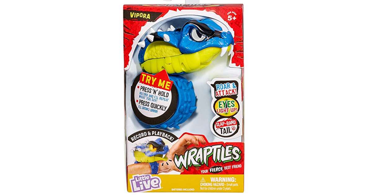 Wraptiles - Csuklóra rögzíthető Interaktív sárkány | Pepita.hu