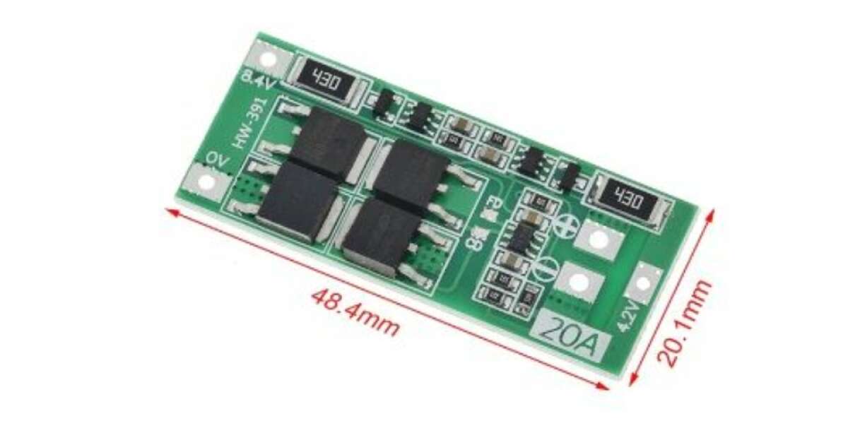 2S20A BMS modul, balanszos | Pepita.hu