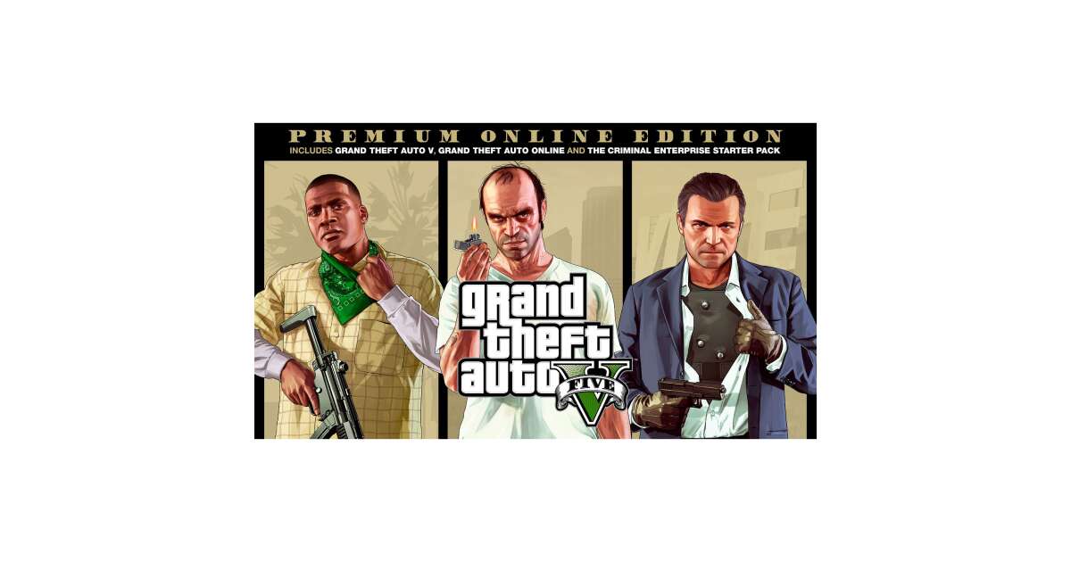 Grand Theft Auto V: Premium Online Edition (PC - Rockstar Games Launcher elektronikus játék ...
