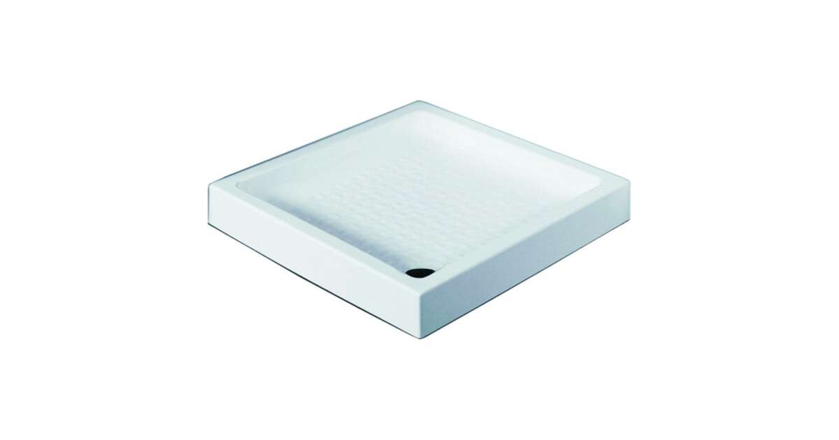 Cadita de dus patrata Italbox, 80x80 cm, Acril | Pepita.com