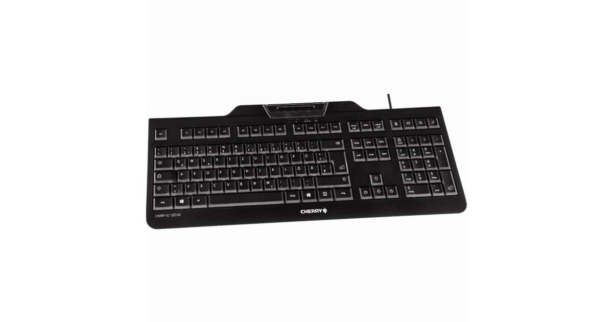 Cherry Smartcard Keyboard KC 1000 black | Pepita.hu