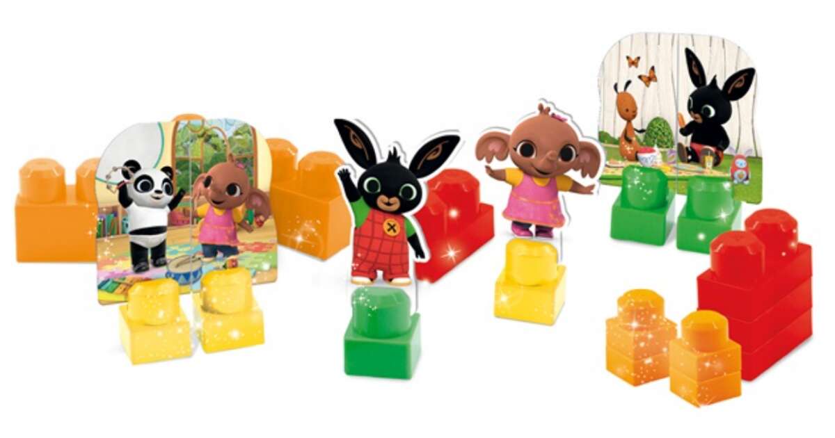 Bing Blocks Építőkocka ovis hátizsákban #zöld-piros | Pepita.hu