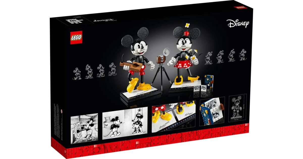 LEGO® (43179) Disney - Megépíthető Mickey és Minnie egér | Pepita.hu
