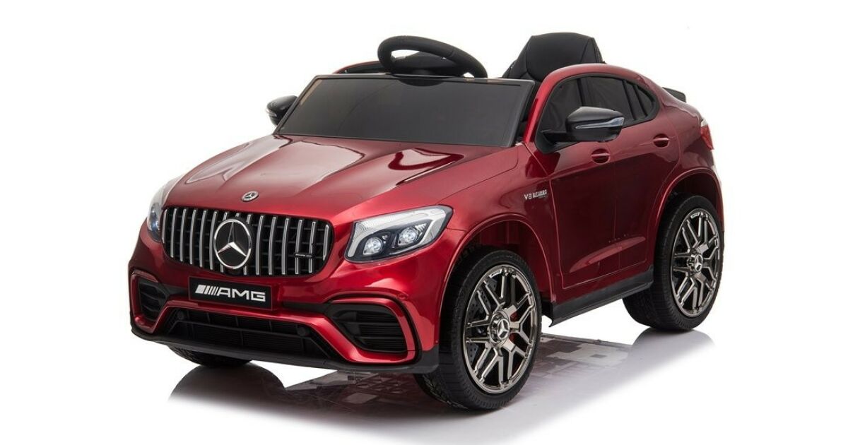 Dubă electrică Mercedes QLS-5688 vopsită în roșu 4x4 | Pepita.com