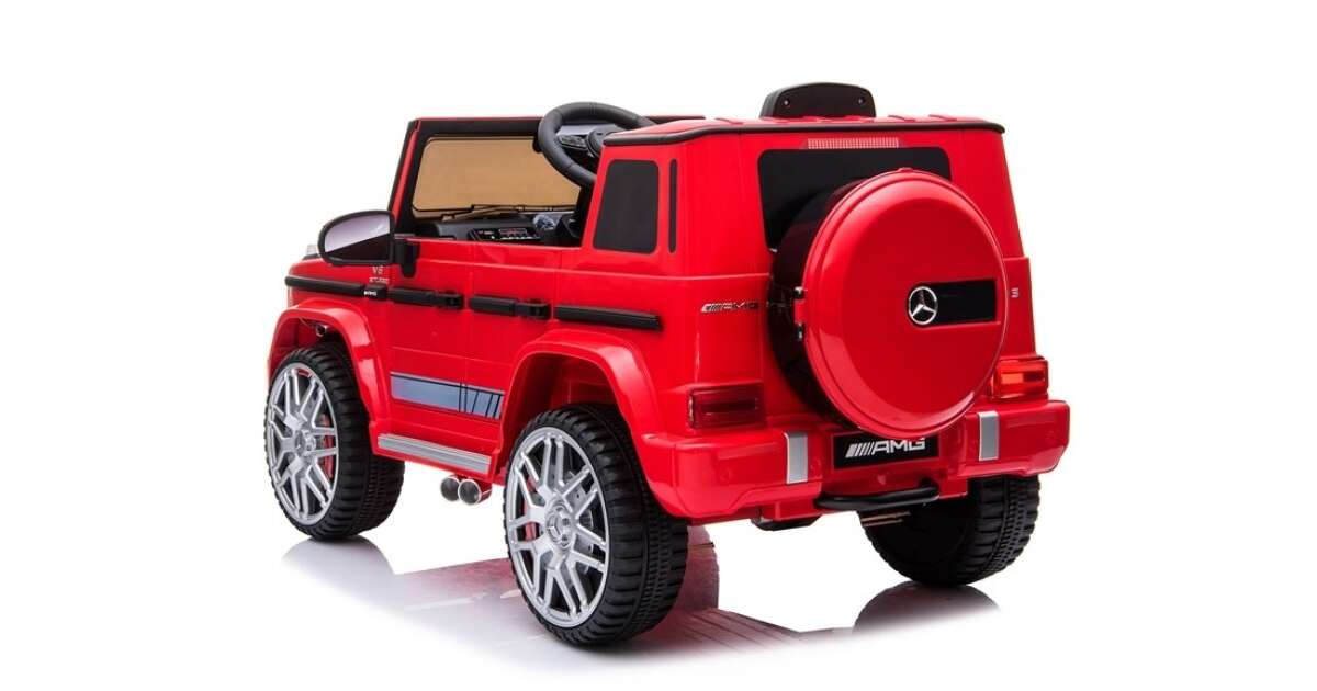 Mercedes G63 AMG 12V elektromos kisautó piros 3900 | Pepita.hu