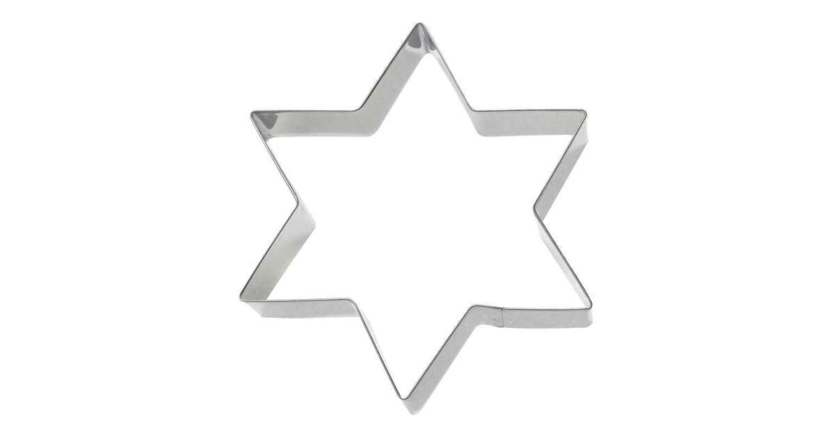 Westmark 35122291 sütemény kiszúró, csillag forma, 12 cm, rozsdamentes ...