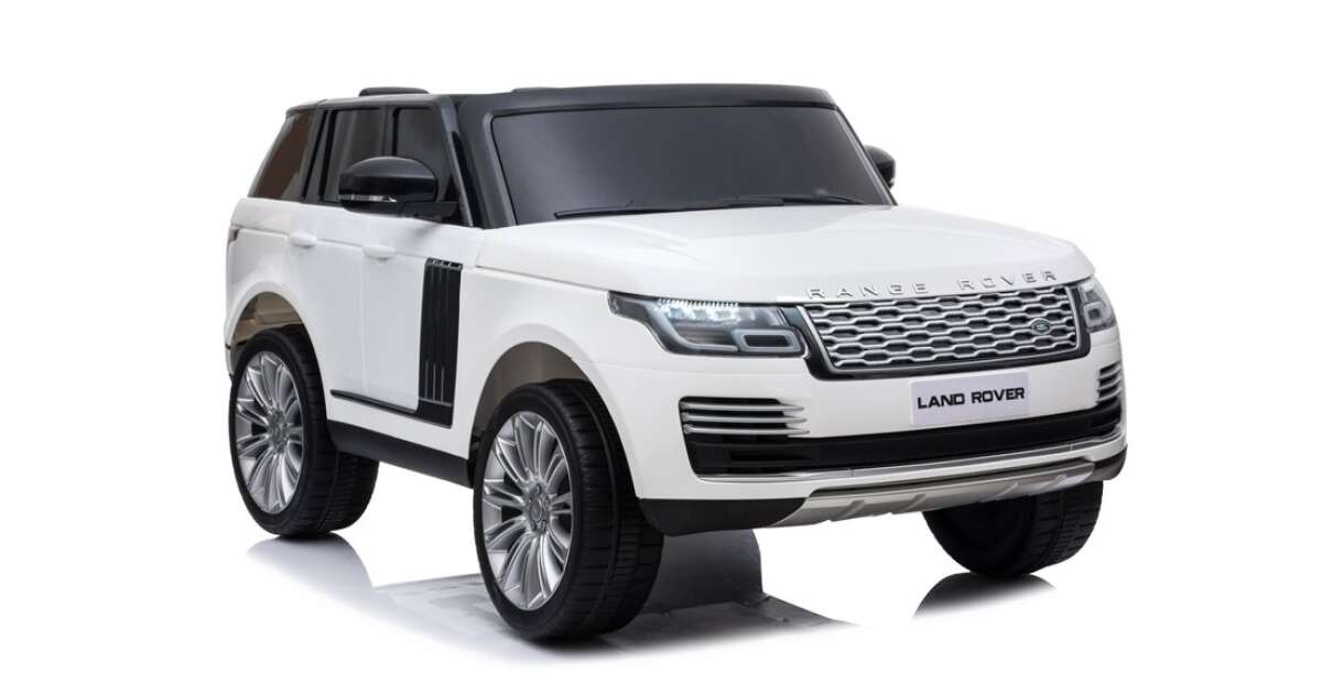 Range Rover LCD 2 személyes fehér 12V Elektromos kisautó 4707 | Pepita.hu