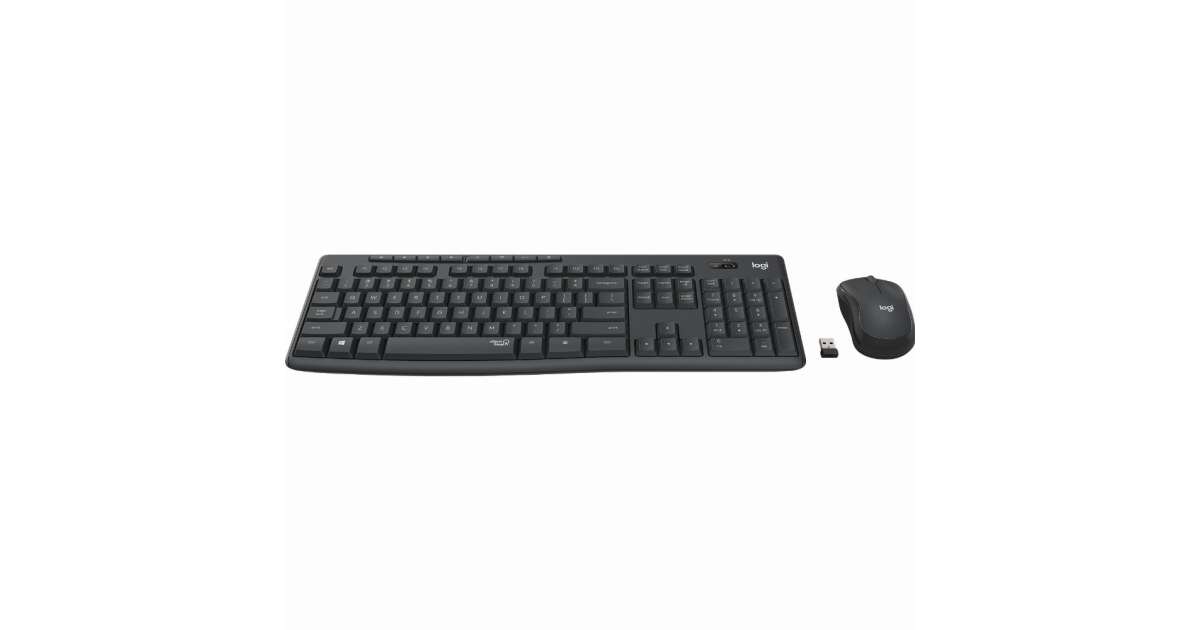 Logitech MK295 Silent wireless Combo Black | Pepita.hu