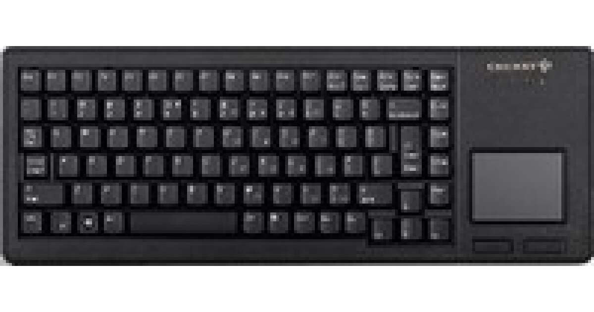 Cherry Ultraslim 5500 touchpad USB fekete billentyűzet, angol | Pepita.hu