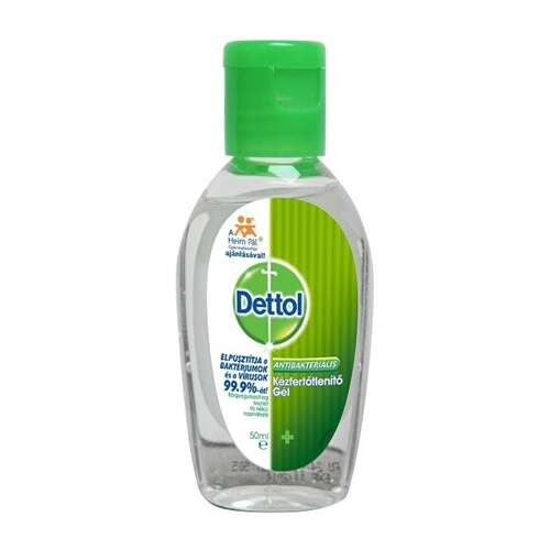 Dettol Antibakteriálny gél na ruky 50ml KEZFERTOTLENITŐ 50ML | Pepita.com