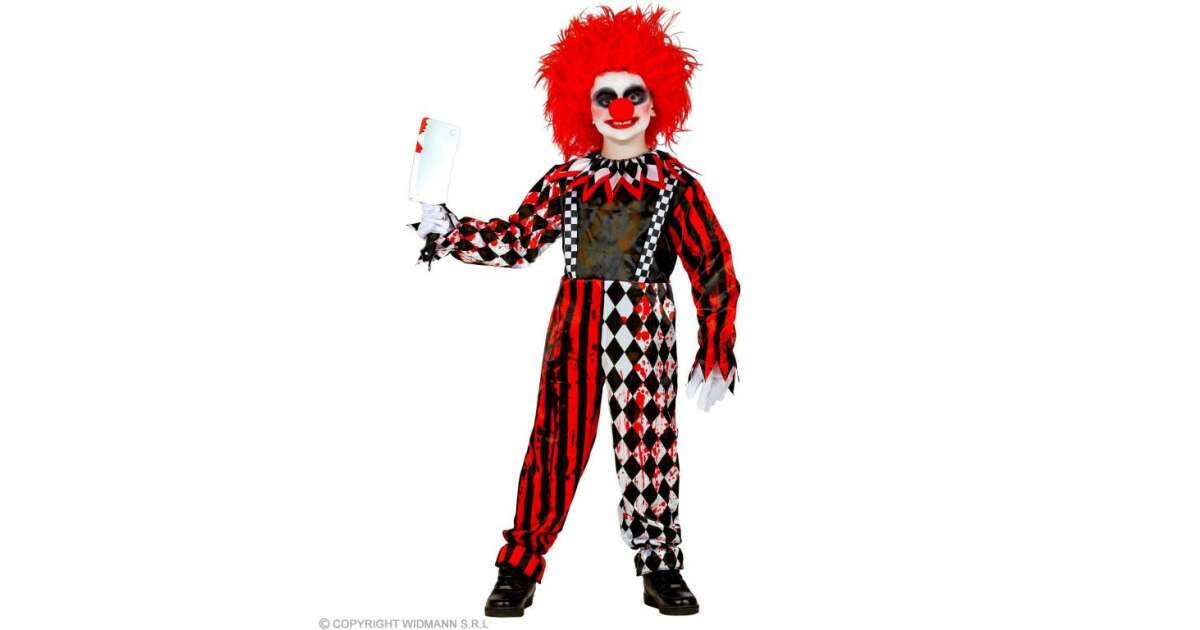Horror Clown Kostum Kinder