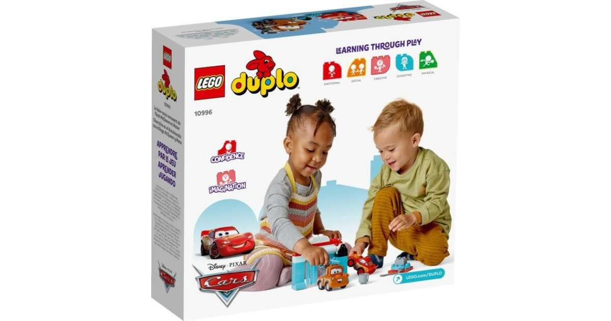 LEGO Duplo 10996 - Villám McQueen és Matuka vidám autómosása | Pepita.hu