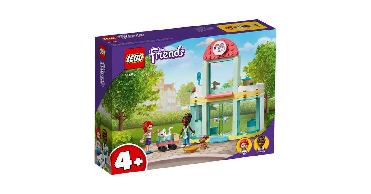 LEGO Friends 41695 - Állatkórház | Pepita.hu