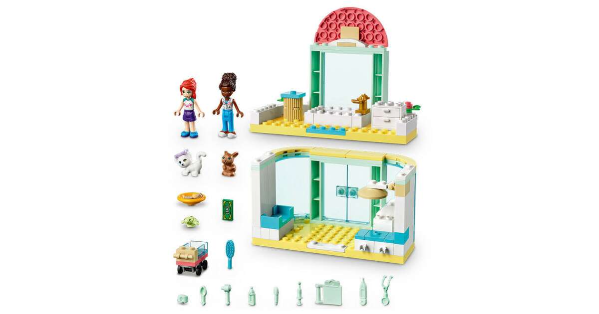 LEGO Friends 41695 - Állatkórház | Pepita.hu