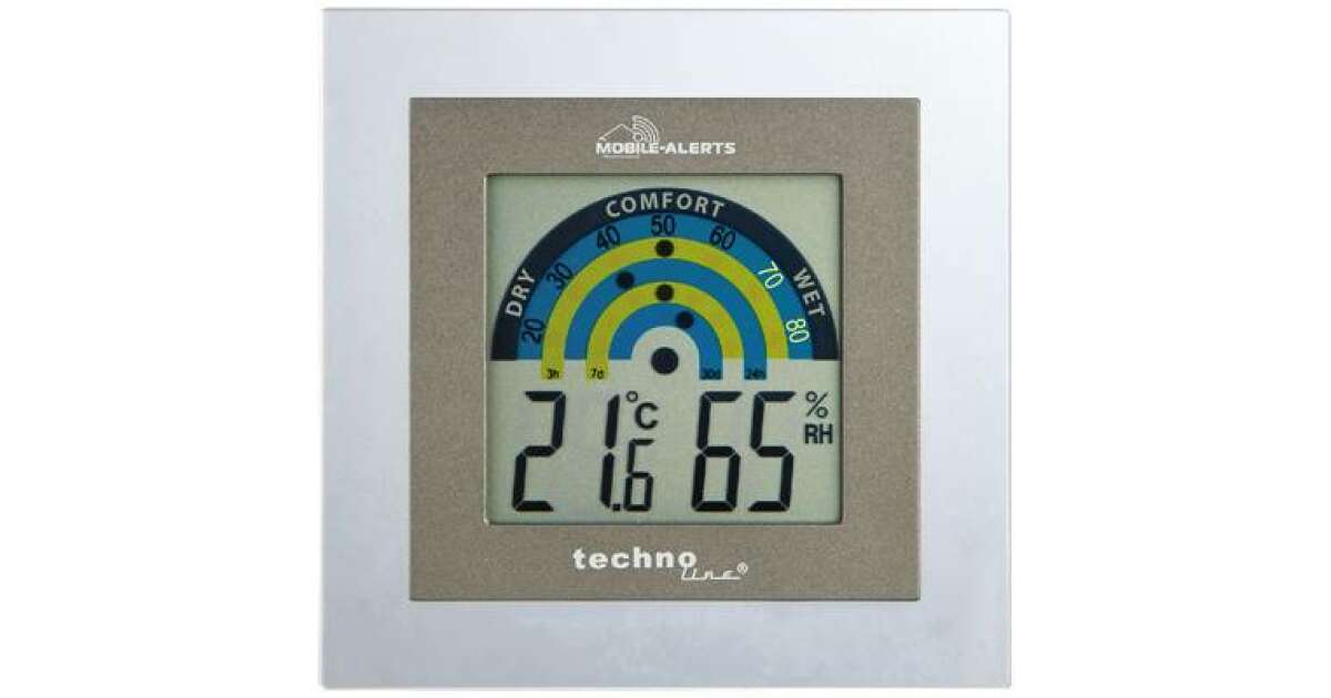 WLAN hő- és páratartalom mérő, Techno Line Mobile Alerts MA10230 ...
