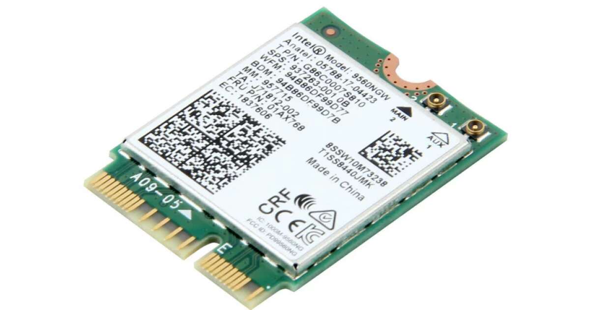 Intel AC 9560 Wireless M.2 Adapter | Pepita.hu