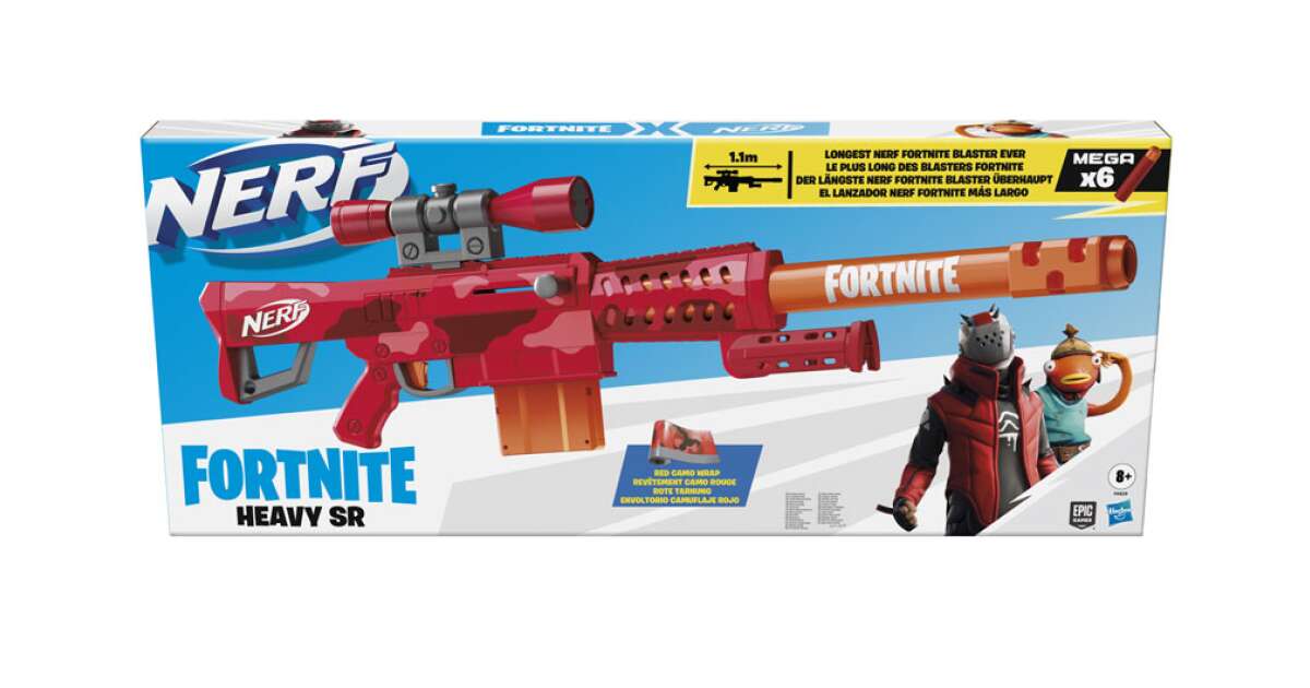 Hasbro Nerf Fortnite Heavy Sr Szivacslövő Fegyver Pepitahu