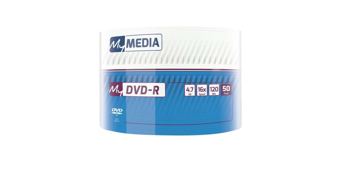 MyMedia DVD-R lemez (50 db) | Pepita.hu