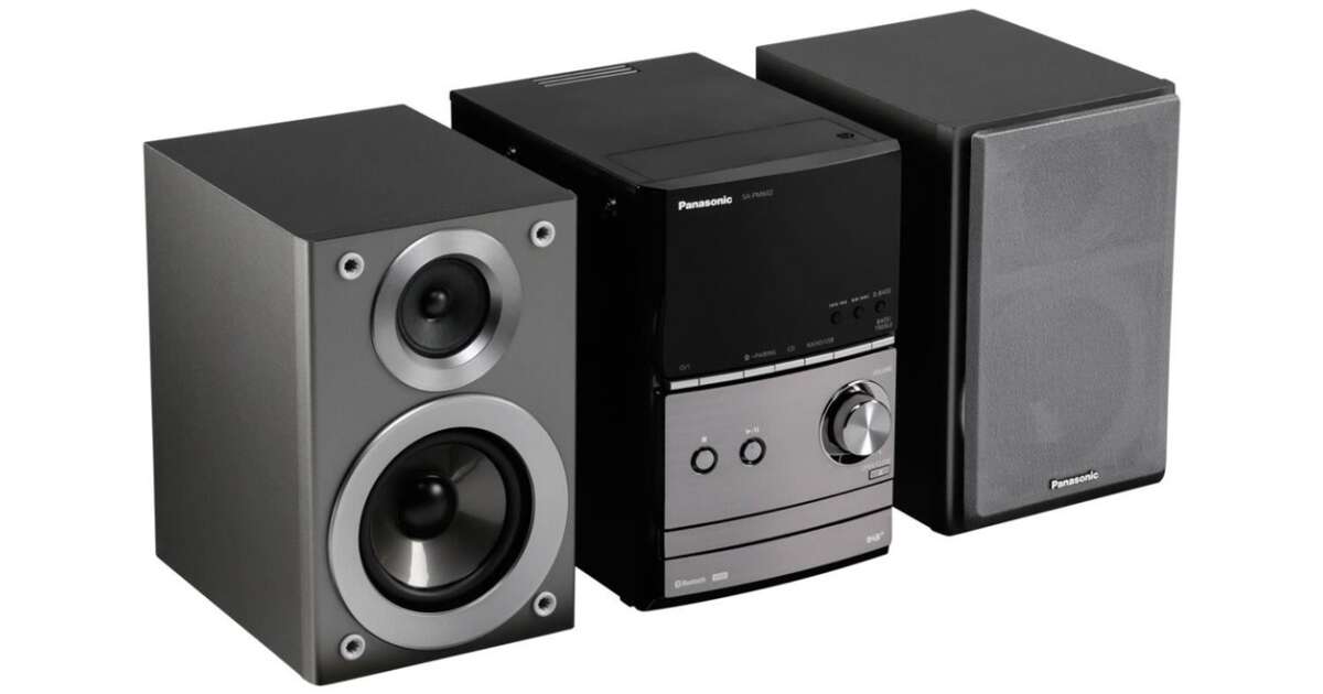 Panasonic SC-PM602 Mikro HiFi rendszer - Ezüst | Pepita.hu
