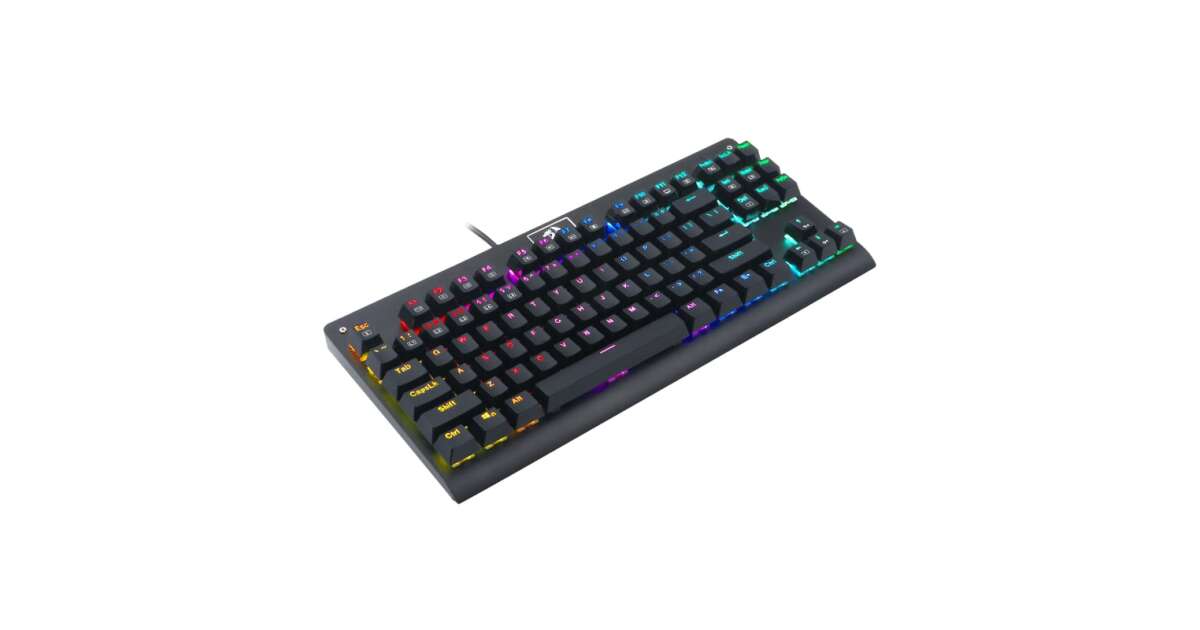 Redragon K568 RGB Dark Avenger TKL USB Mechanikus Gaming Billentyűzet ENG - Fekete | Pepita.hu