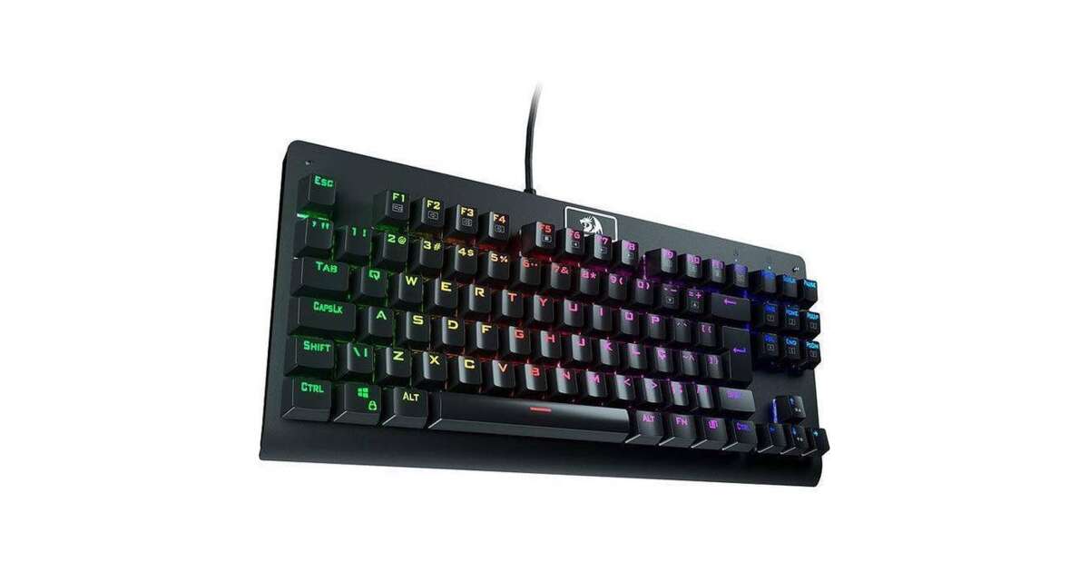 Redragon K568 RGB Dark Avenger TKL USB Mechanikus Gaming Billentyűzet ENG - Fekete | Pepita.hu