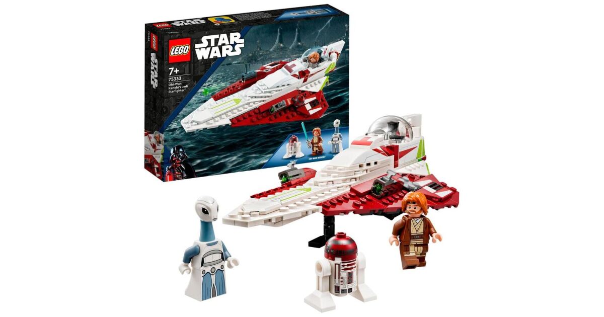LEGO® Star Wars™ Obi-Wan Kenobi Jedi Starfighter™-e 75333 | Pepita.hu