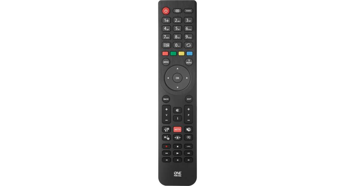 One for all URC 1918 Replacement remote control for Telefunken TV ...