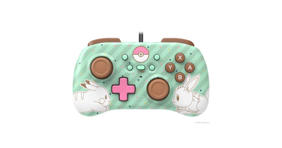 HORI Horipad Mini Nintendo Switch controller - Pokémon: Pikachu & Eevee ...