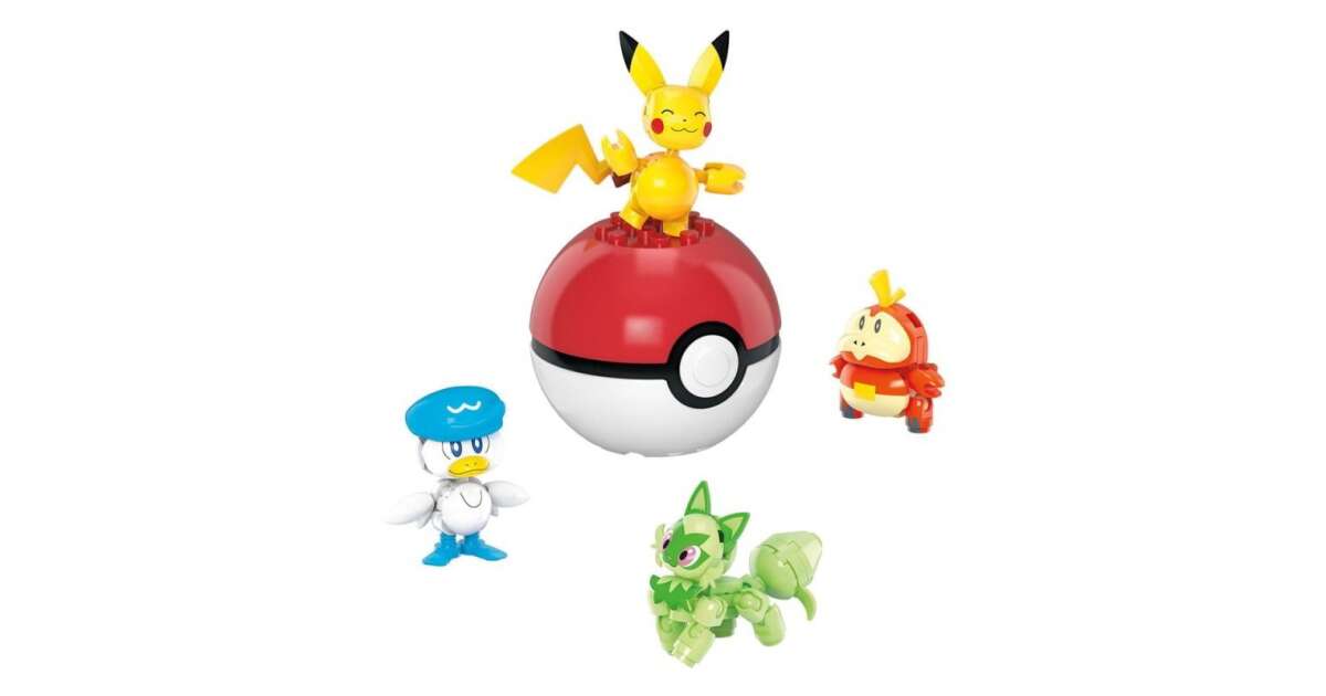 Mattel MEGA Pokémon Paldea csapat 4 darabos figura | Pepita.hu