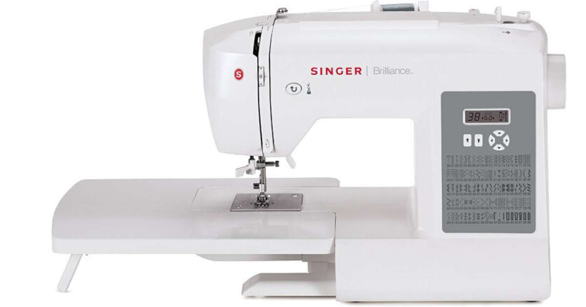 Singer Brilliance 6199 Varrógép - 76 Díszítőöltés, Automatikus ...