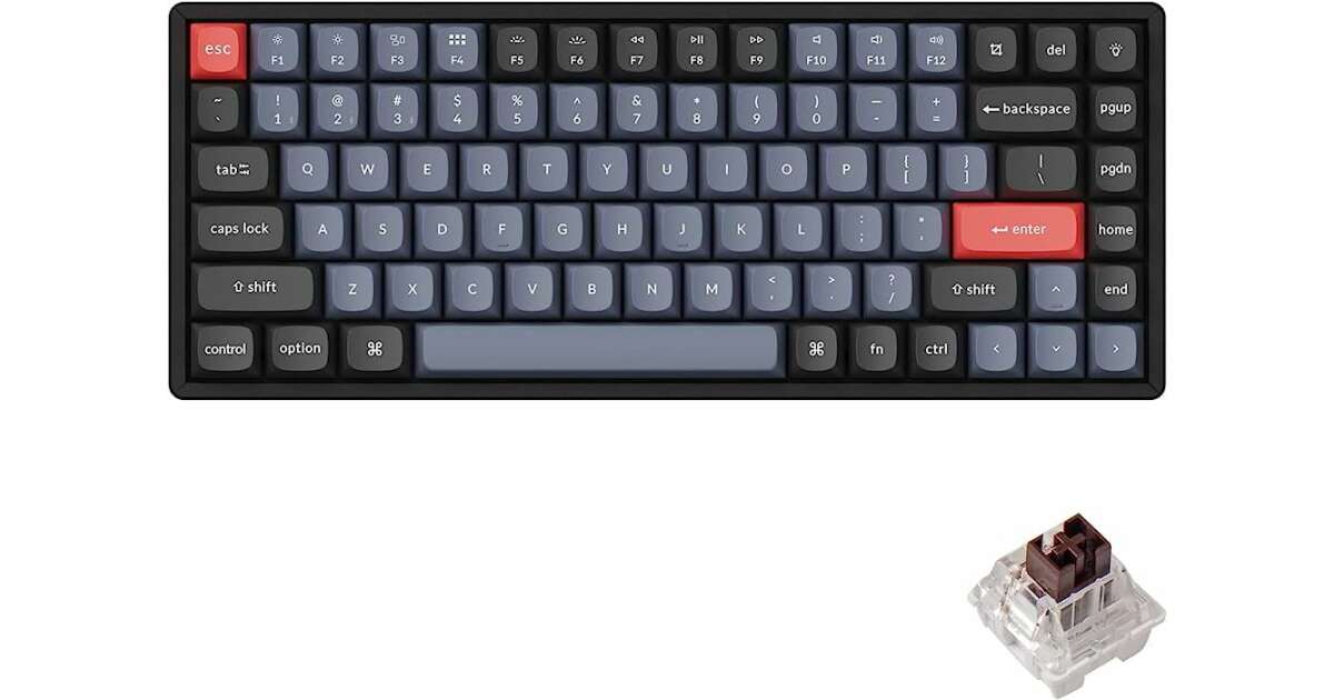 Keychron K2 Pro RGB (Brown Switch) Wireless Gaming Billentyűzet - Angol ...