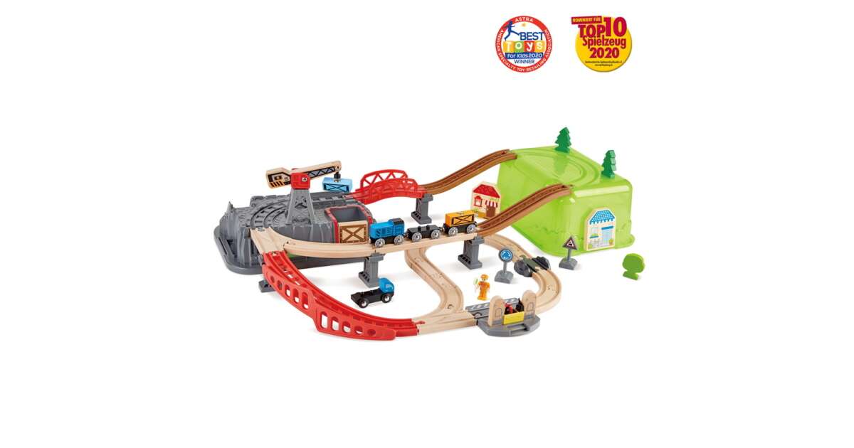 Hape E3764 Vasúti készlet | Pepita.hu