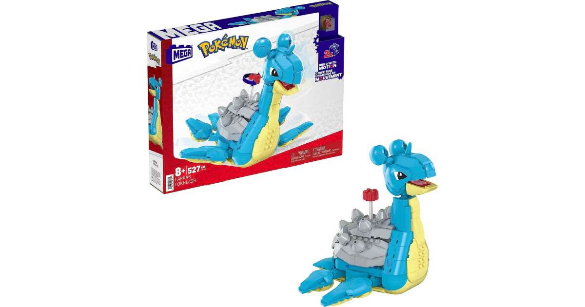 Mattel MEGA Pokémon Lapras Bausatz - 527 Teile | Pepita.com