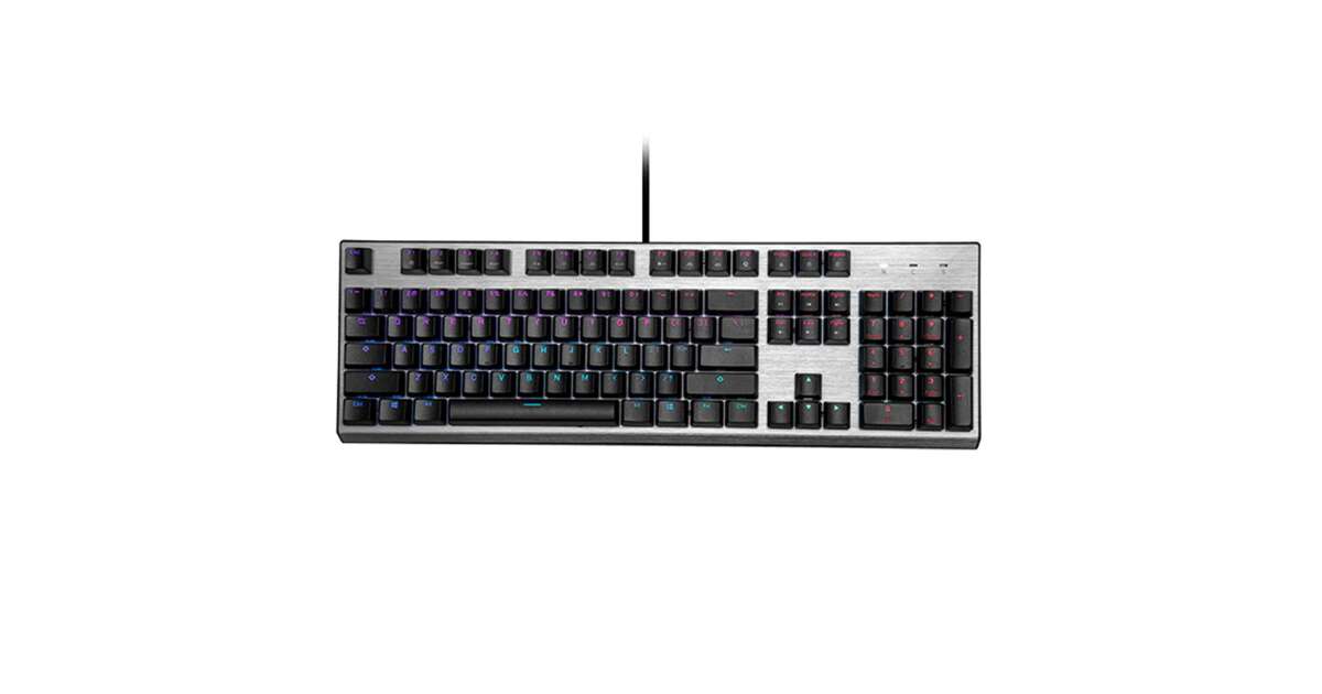 Cooler Master CK351 (Blue Switch) USB Gaming BIllentyűzet - Angol (US ...