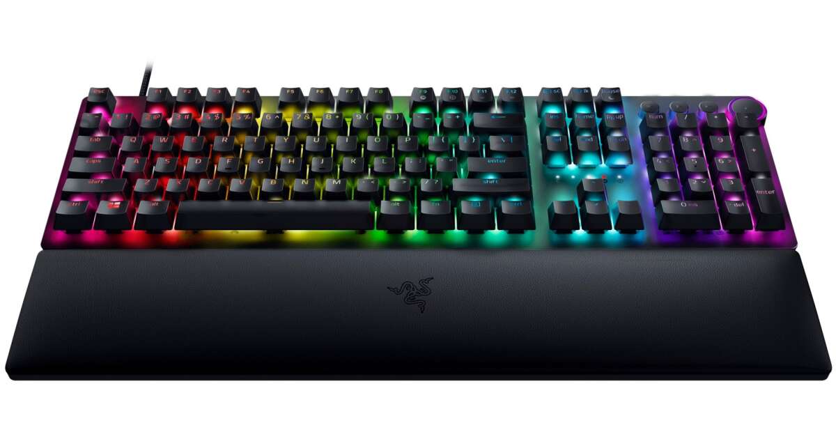 Razer Huntsman V2 (Red Switch) USB Gaming Billentyűzet - Orosz | Pepita.hu
