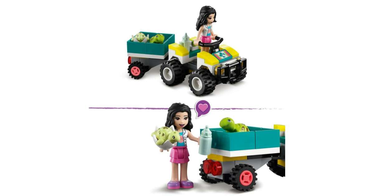 LEGO Friends Teknős Mentő - Jármű - 90 db | Pepita.hu