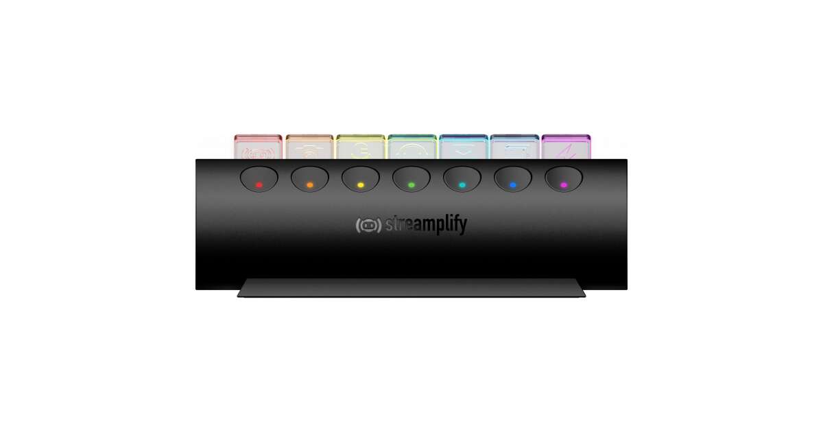 Streamplify HUB CTRL 7, 7x USB 3.0 Type A, RGB, 12V, EU Power Cable ...