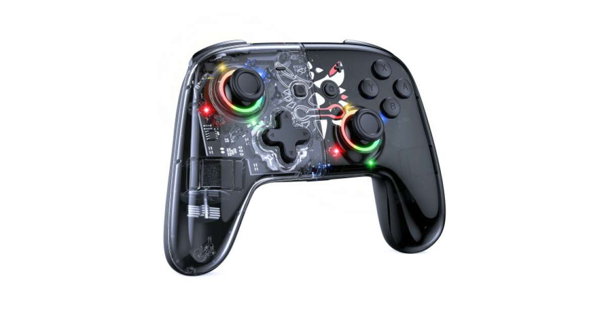 Onikuma C6 Wireless Controller, Black | Pepita.com
