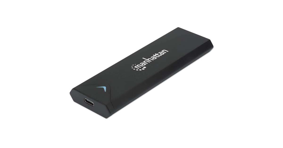 Manhattan M.2 NVMe SSD Külső Tok - USB-C | Pepita.hu