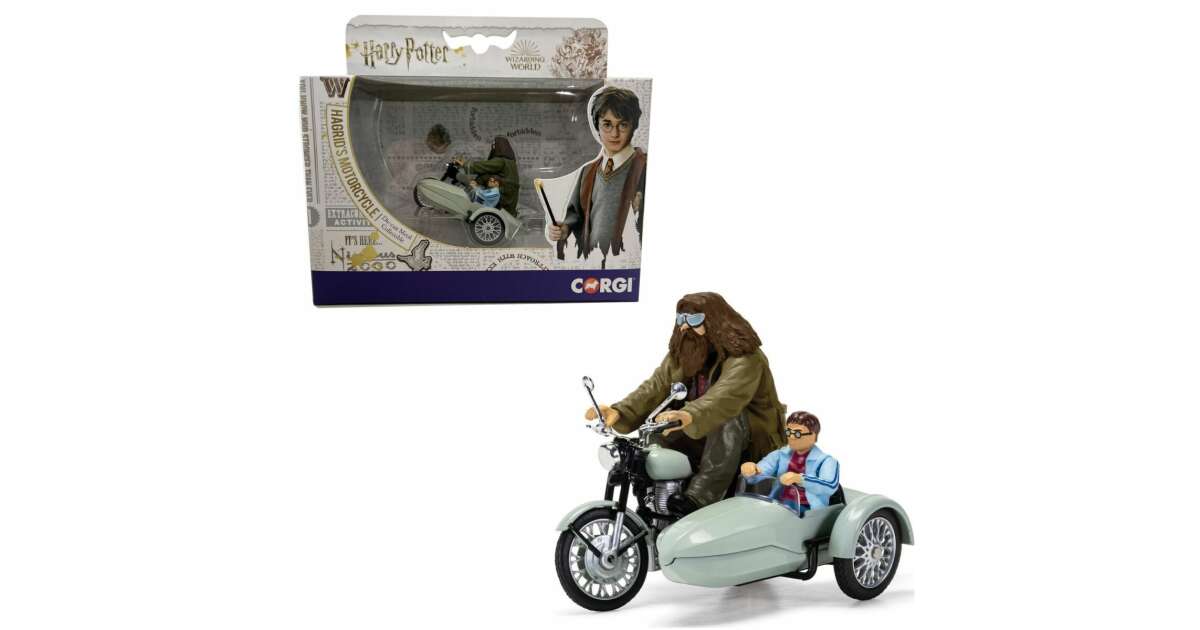 Hagrid's motorcycle & Harry Potter szett modell 1:36 | Pepita.hu