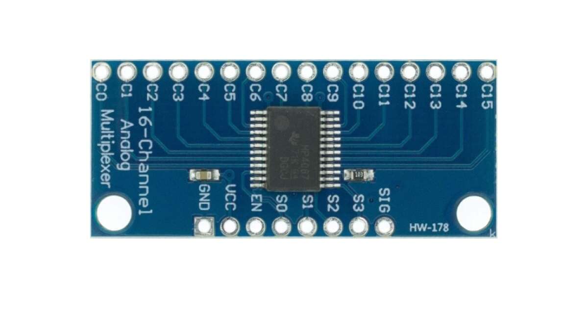 CD74HC4067 16 csatornás Analóg multiplexer | Pepita.hu
