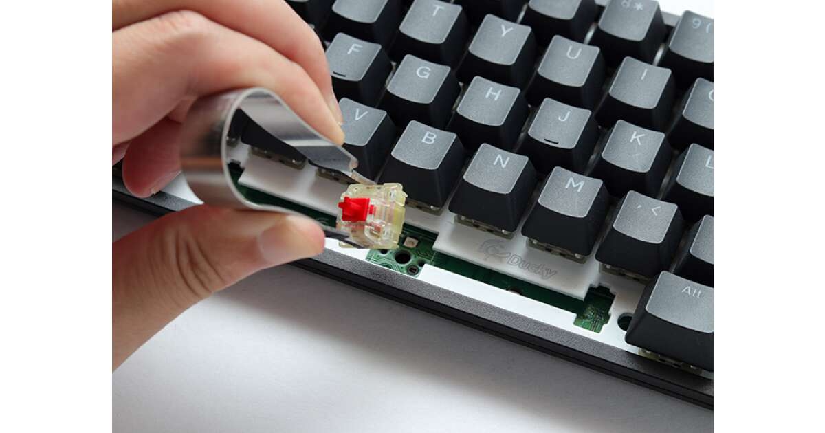 Ducky ONE 3 TKL USB Billentyűzet - Magyar (Fekete - MX Blue Switch ...